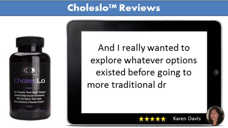 CholesLo Review - Karen Davis on Vimeo
