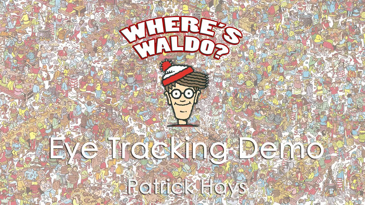Where's Waldo Eye Tracker Demo HD