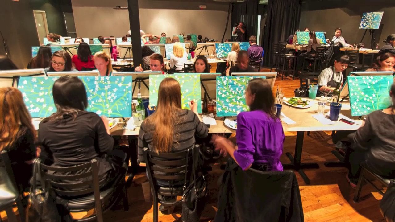 Painting & Vino Time-lapse on Vimeo