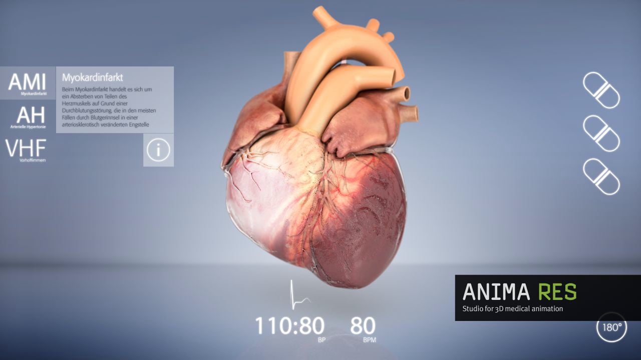 interactive 3d heart animation on Vimeo