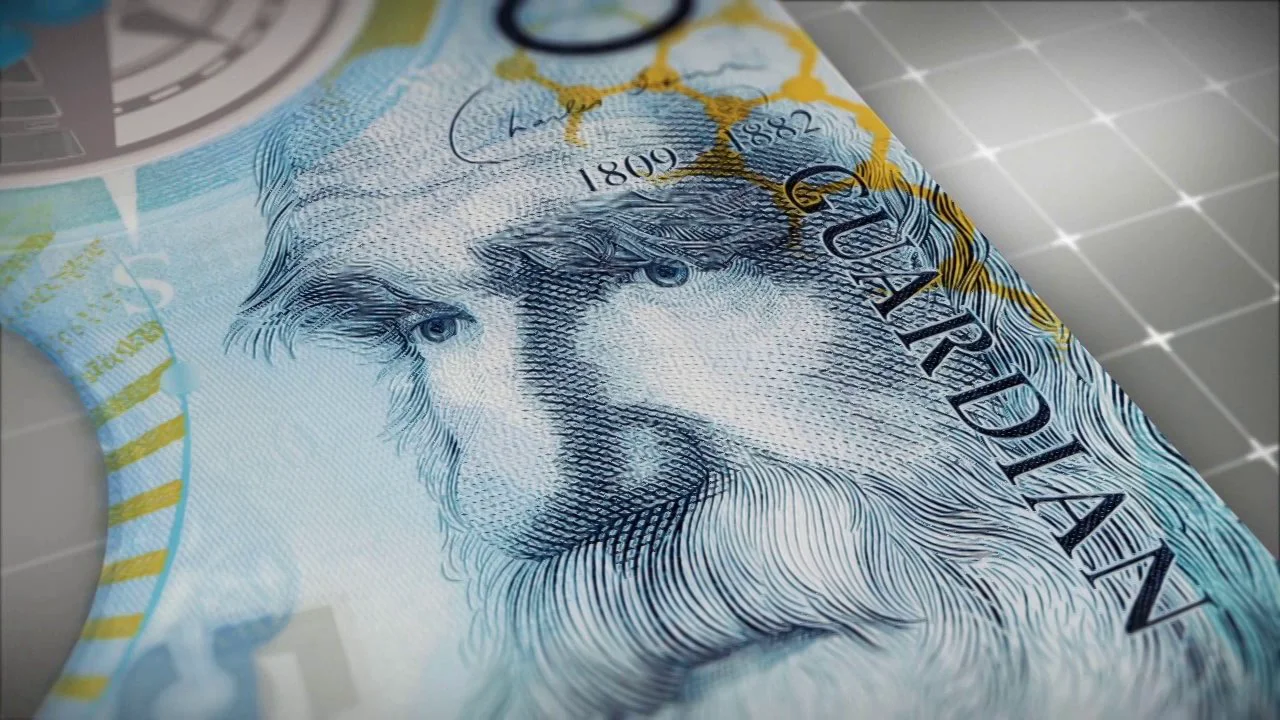 Guardian™ - Charles Darwin Note Animation on Vimeo