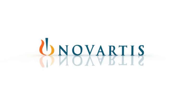 Novartis Logo White