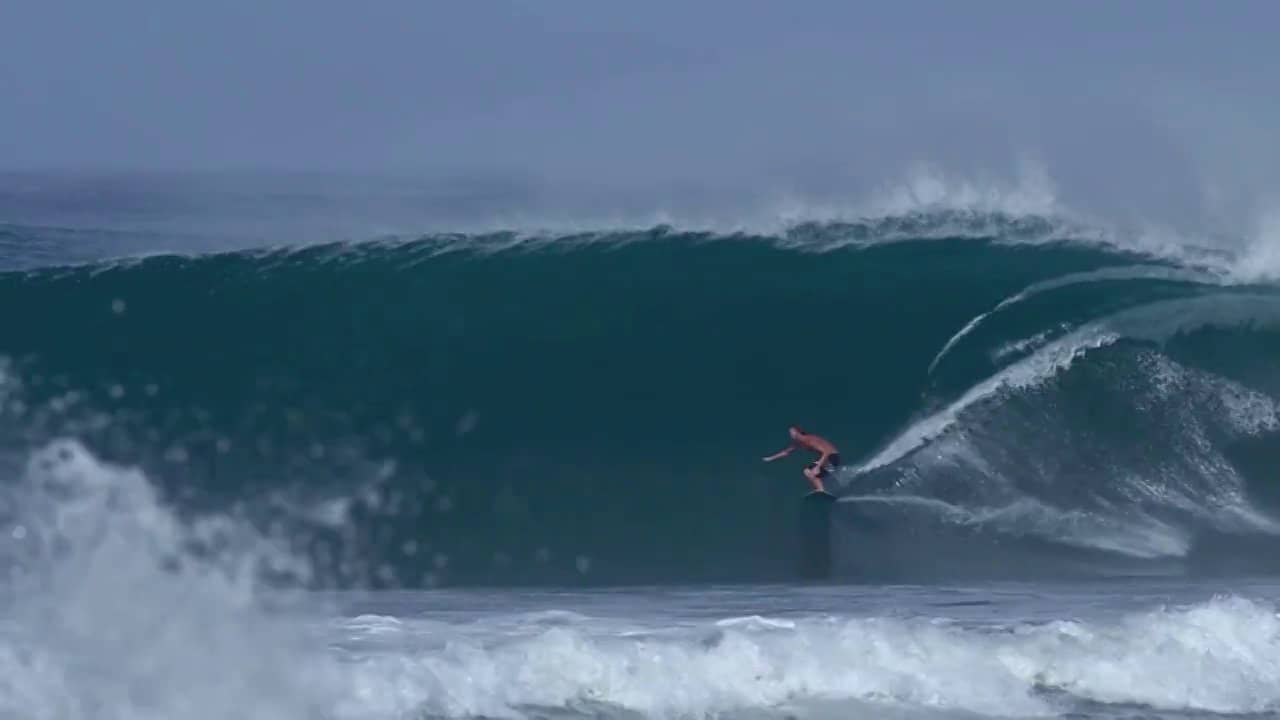 Brad Domke - Tow-in Skimboarding? Finless Surfing? - Exile Skimboards ...