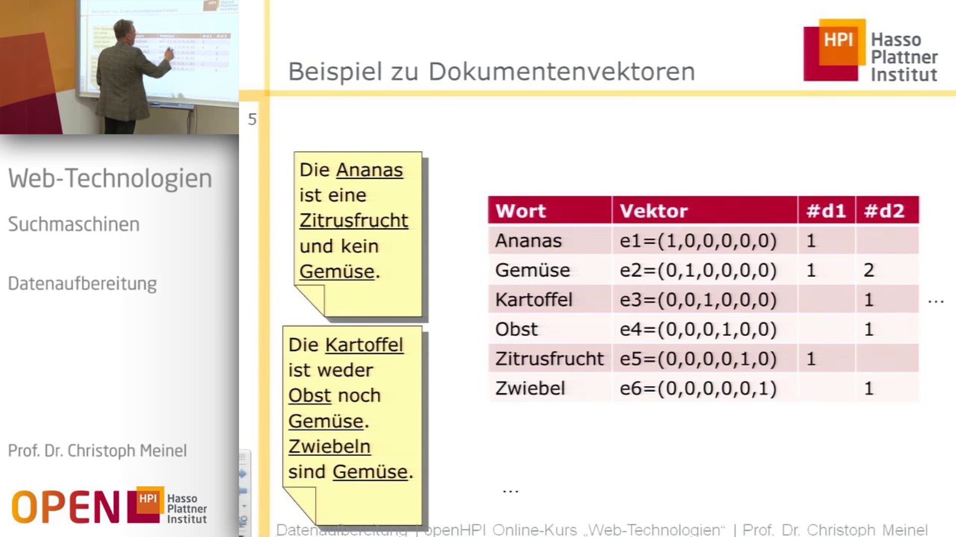 Datenaufbereitung | Web-Technologien | openHPI
