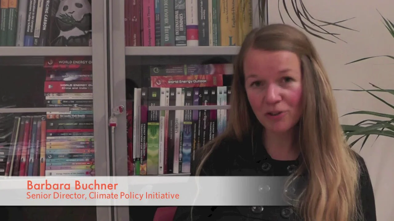 Barbara Buchner discusses the Global Landscape of Climate Finance 2012 ...