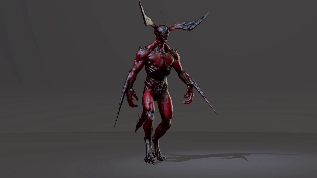 Demon Walk Cycle Animation on Vimeo