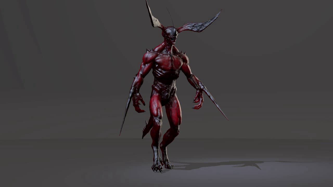 Demon Walk Cycle Animation on Vimeo