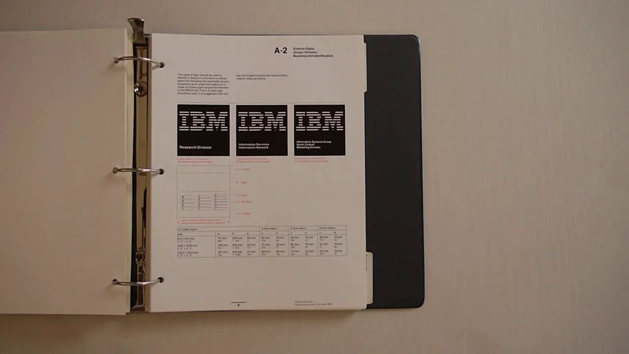 The IBM Graphic Design Guide on Vimeo