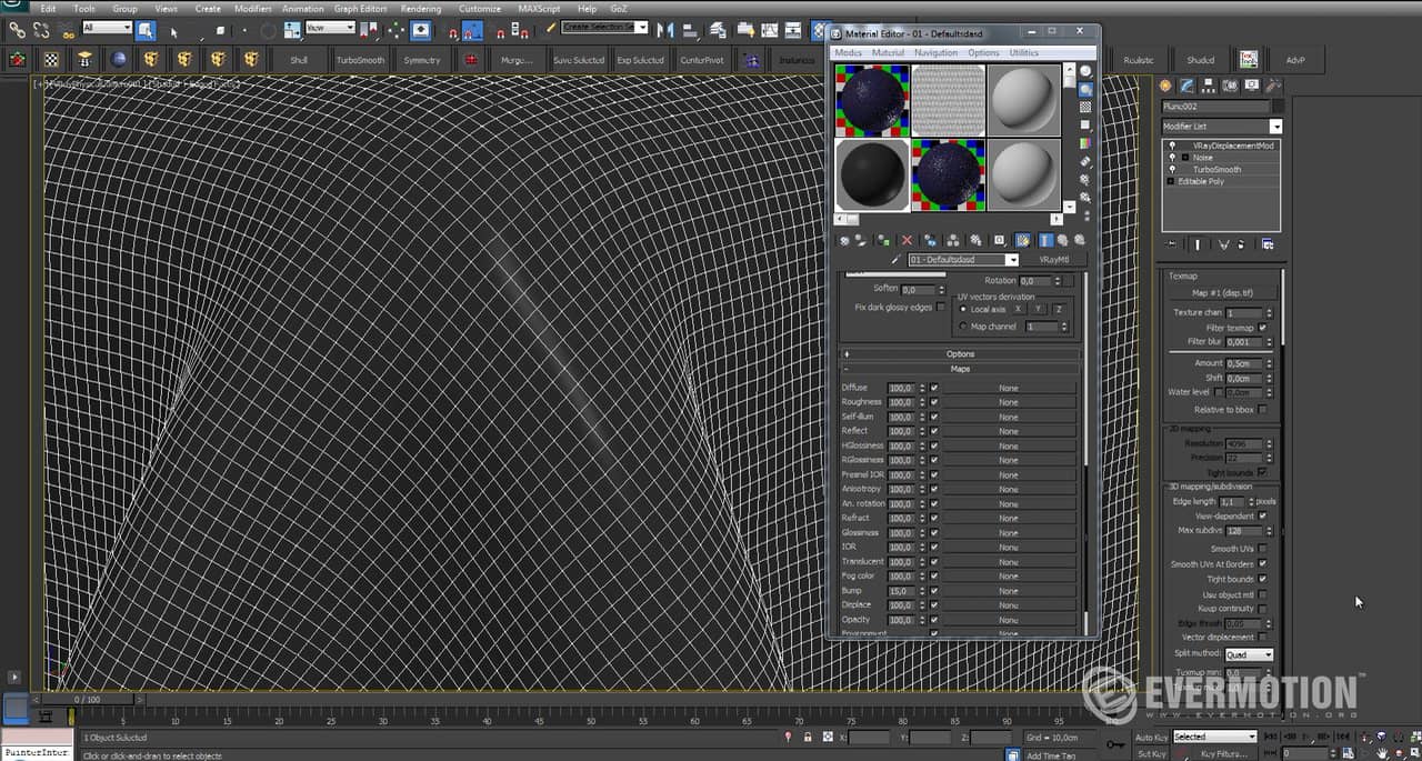 Tip of the Week. V-ray displacement basics - part 2 on Vimeo