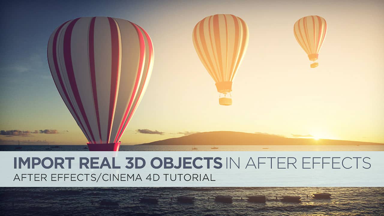 Importing 3D Models into After Effects using Cineware on Vimeo