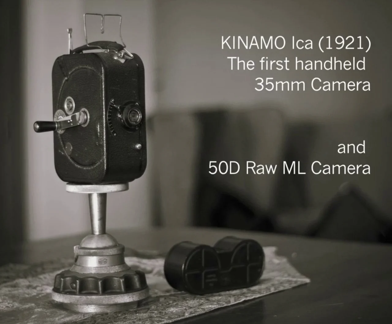 The KINAMO film camera (50D RAW video)