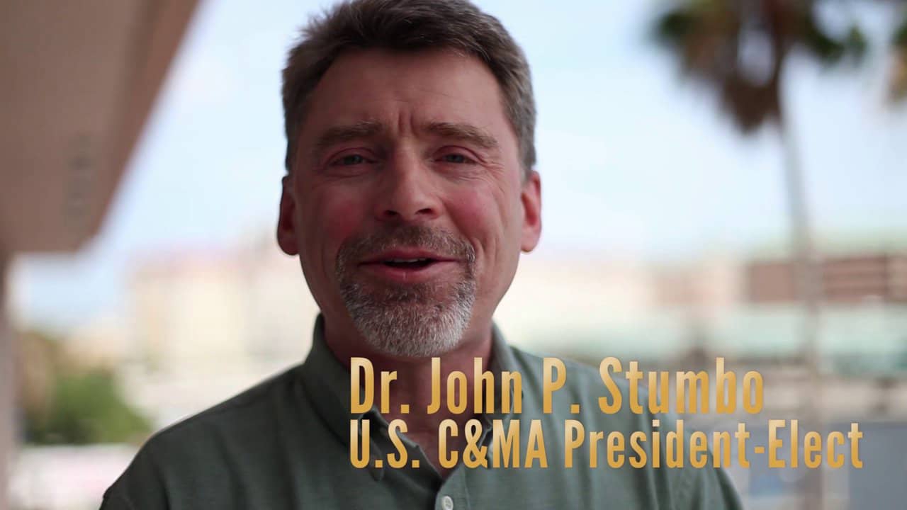 Dr. John P. Stumbo, U.S. C&MA President-Elect on Vimeo