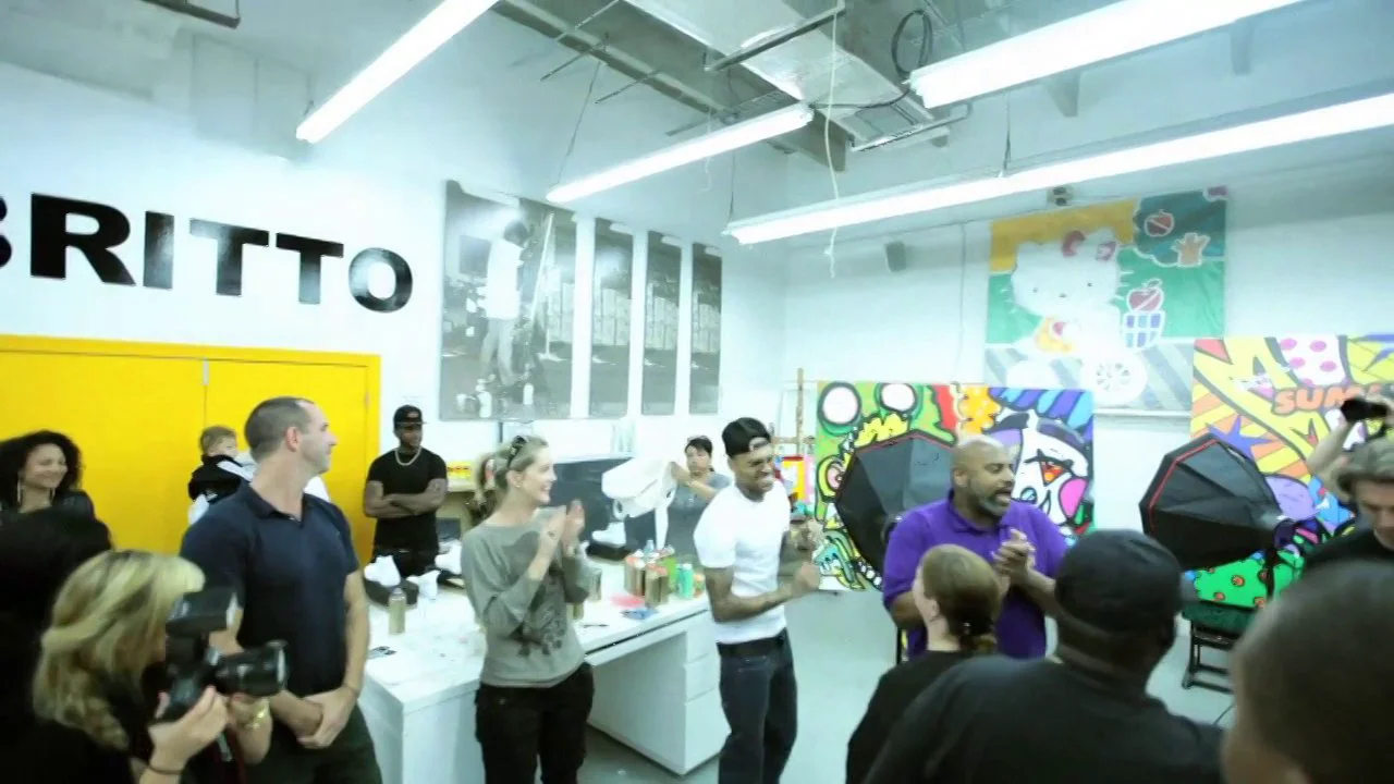 chris brown x romero britto 1280x720 on Vimeo