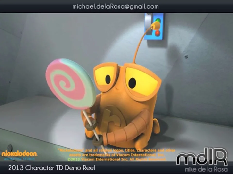 Michael de la Rosa 2013 Character TD/ Rigging Demo Reel