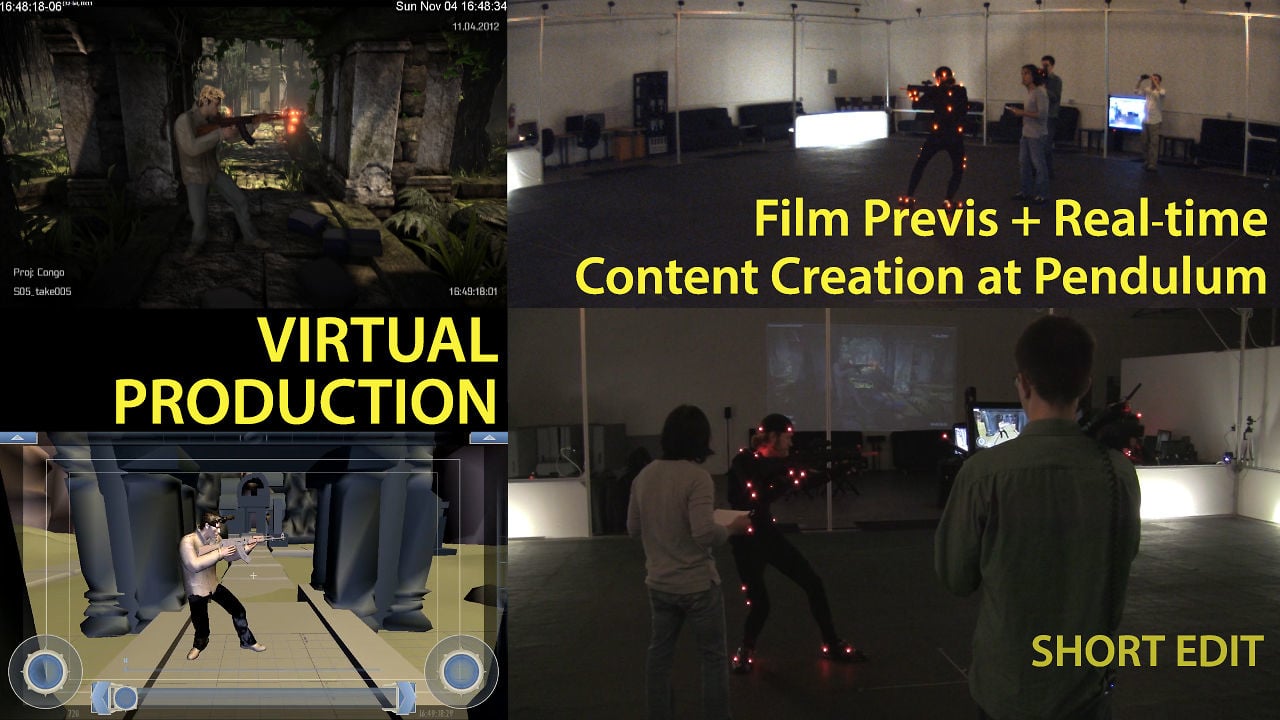 Virtual Production for Previs (Short Edit) on Vimeo