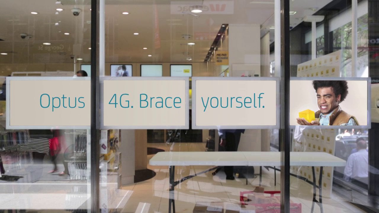 Optus 4G - Digital elements on Vimeo