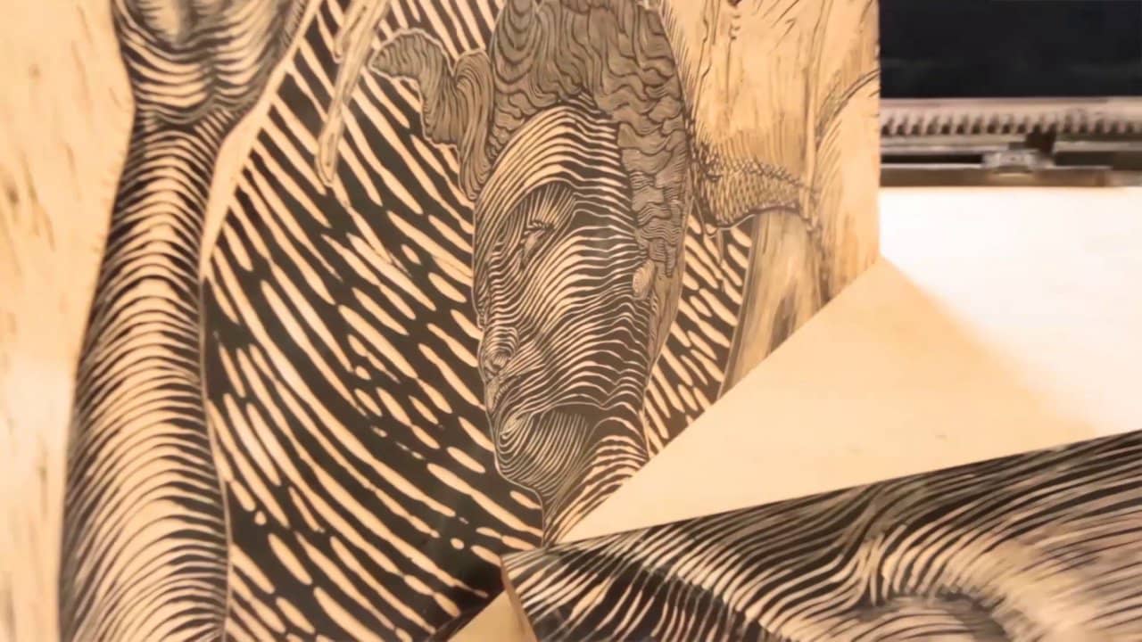 Monumental Xilography on Vimeo