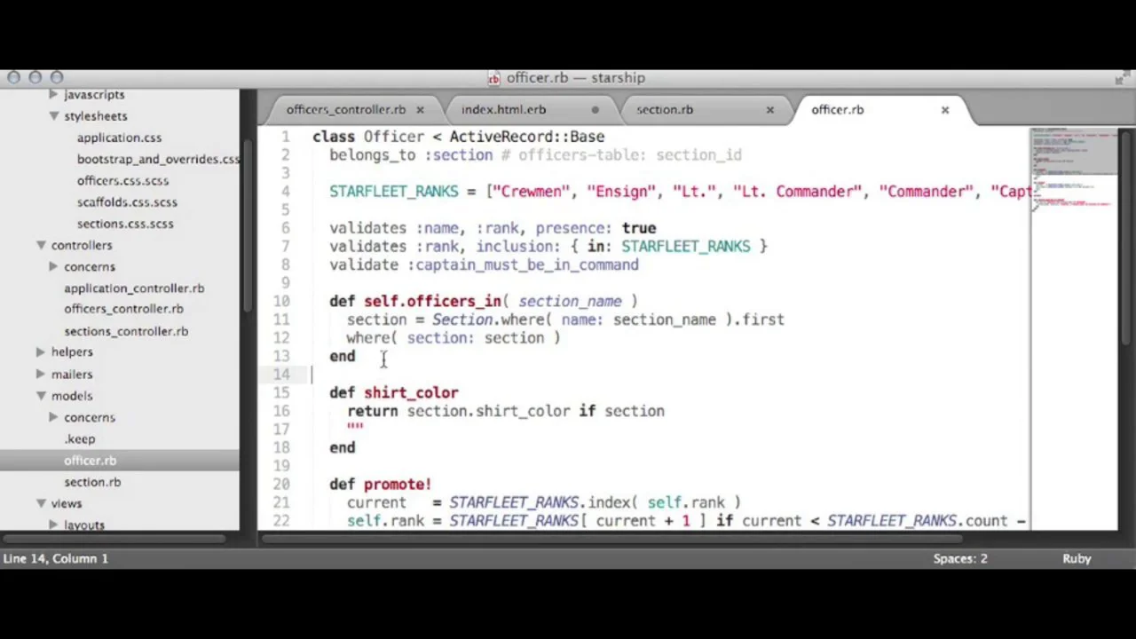 Ruby on Rails Code-Walkthrough/Tutorial on Vimeo