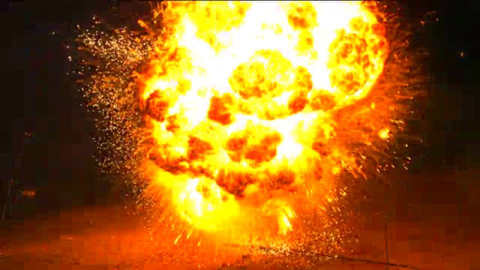 Simulated Supernova Explosion on Vimeo