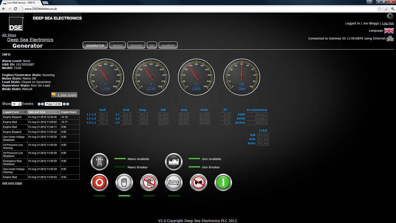 DSEWebNet®: Web Based Control and Monitoring on Vimeo