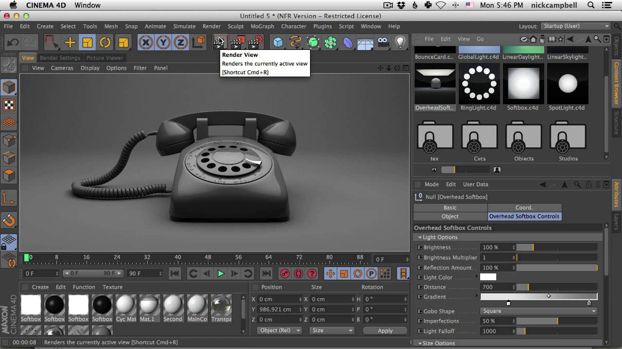Light Kit Pro Training: Overhead Softbox on Vimeo