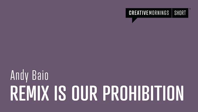 CreativeMornings Short: Andy Baio on Vimeo