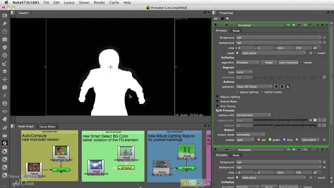 NUKE 7.0 - Primatte 5 on Vimeo