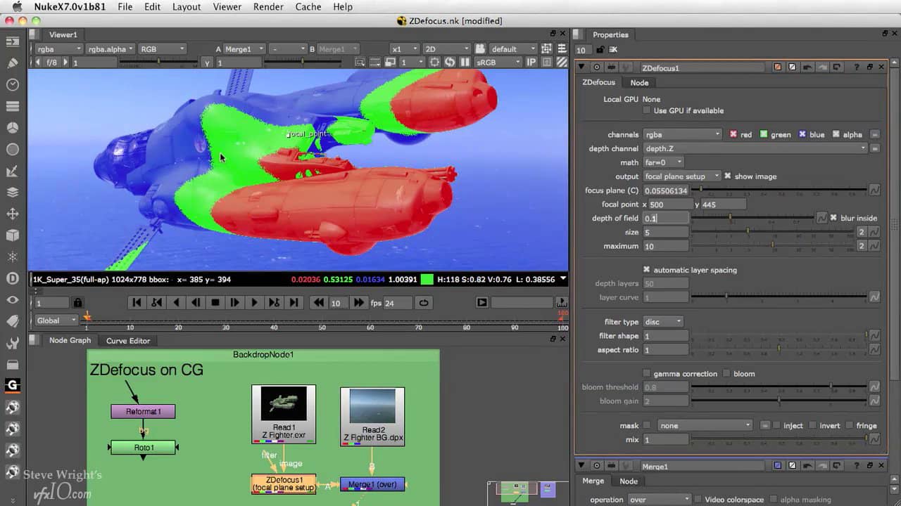 NUKE 7.0 - ZDefocus on Vimeo