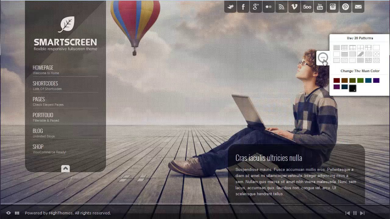 SmartScreen Wordpress Theme on Vimeo