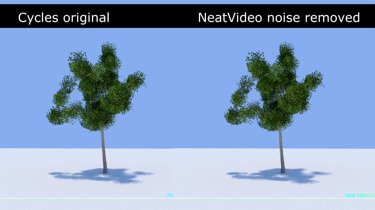 Particle tree in Blender + NeatVideo noise removal test on Vimeo