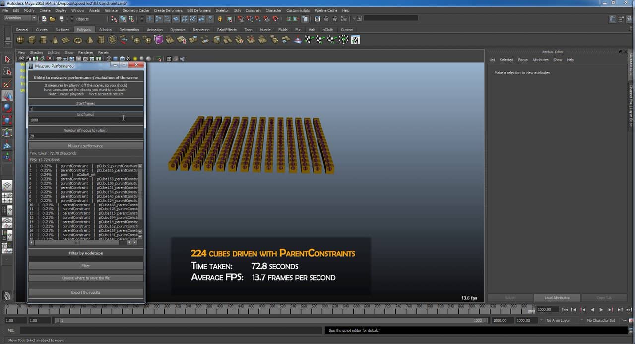 Script: Measure Rig Performance on Vimeo