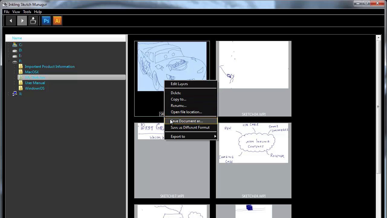 Installing the Wacom Inkling Sketch Manager on Vimeo