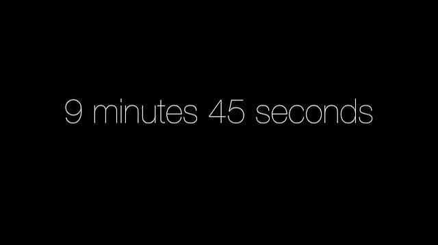 9 minutes 45 seconds