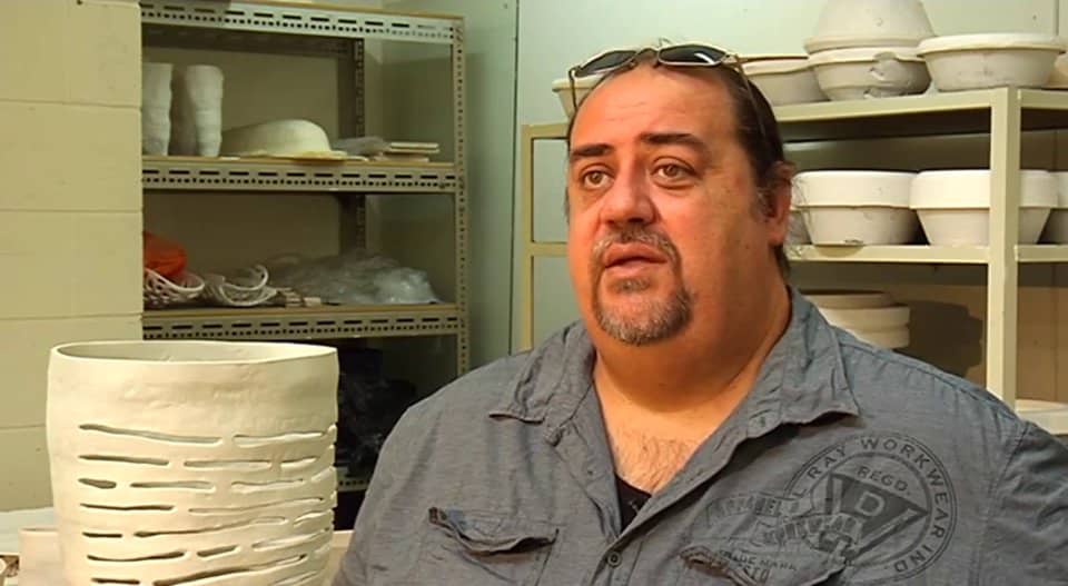 Peter Sharrock: Adelaide-based Indigenous artist on Vimeo