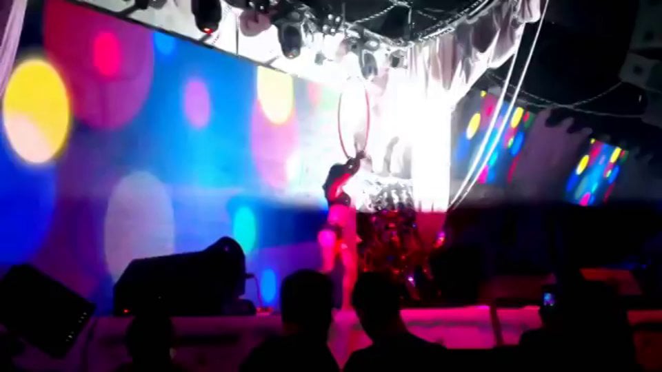 Burlesque Show Ellie Mouse - aerial hoop on Vimeo