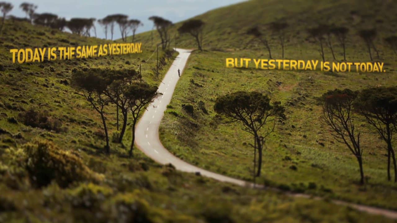 noiserv - "Today is the same as yesterday, but yesterday is not today ...