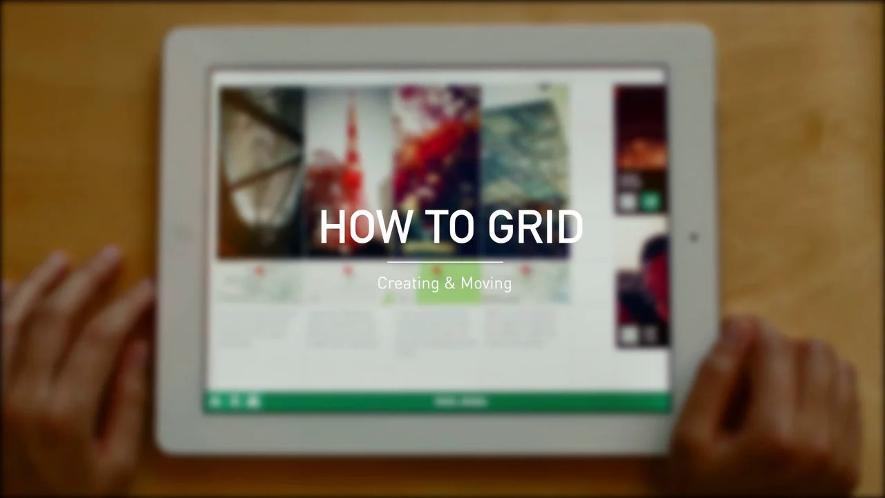 How to Grid : Creating and Moving on Vimeo