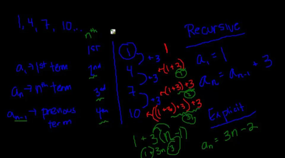 SMIH Recursive and Explicity Formulas on Vimeo