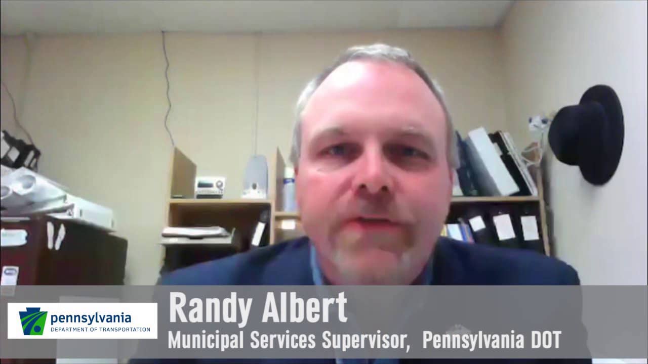 Randy Albert, Municipal Services Supervisor, Pennsylvania DOT on Vimeo