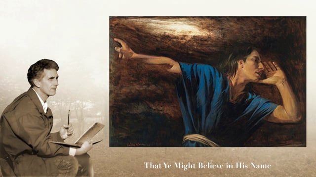 You've seen the Book of Mormon musical, now look at the paintings on Vimeo