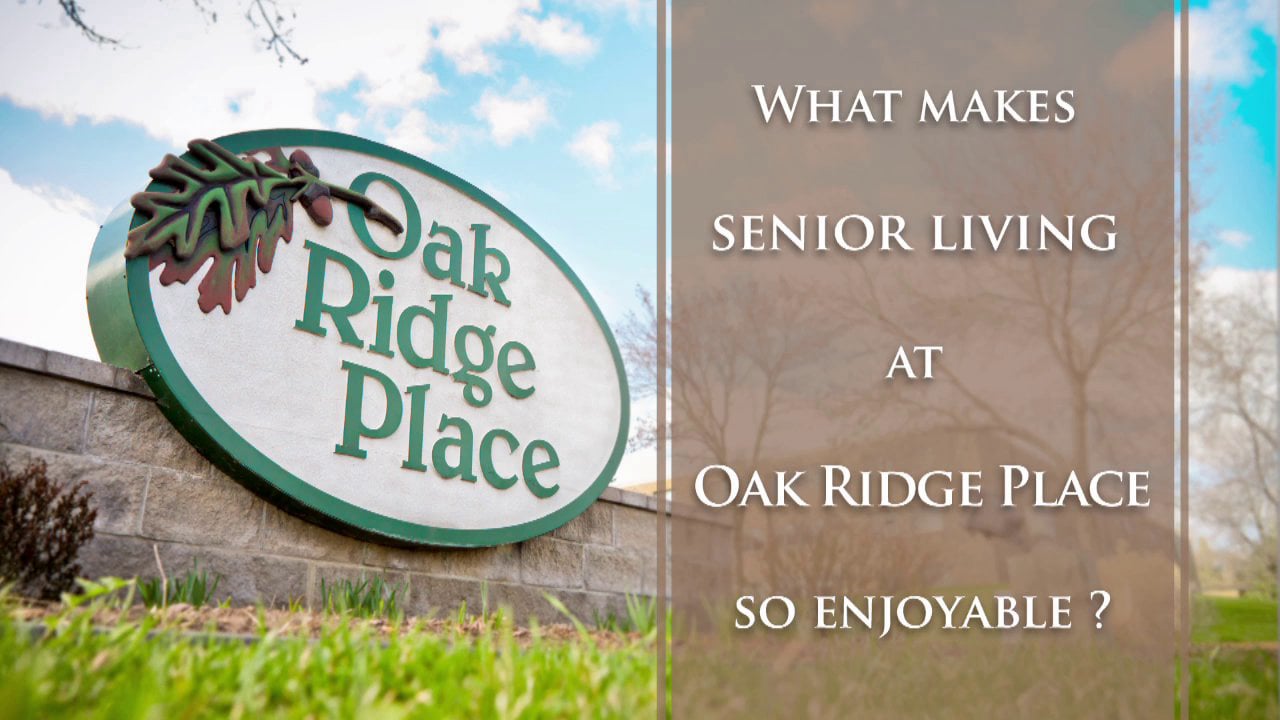 What makes Oak Ridge Place so enjoyable? on Vimeo