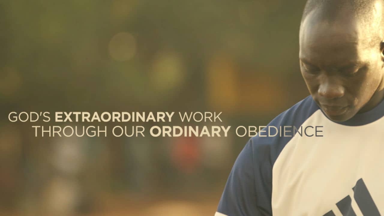 God's Extraordinary Work Through Our Ordinary Obedience on Vimeo