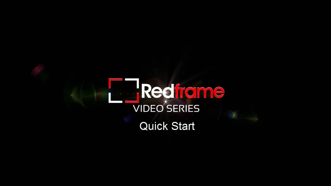 Redframe - Getting Started on Vimeo