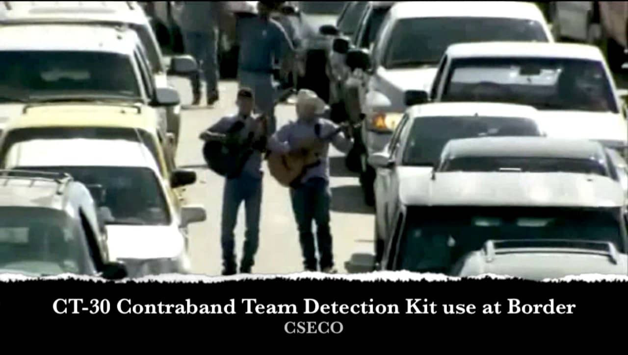 CT30 Contraband Team Detection Kit in Use at Border on Vimeo