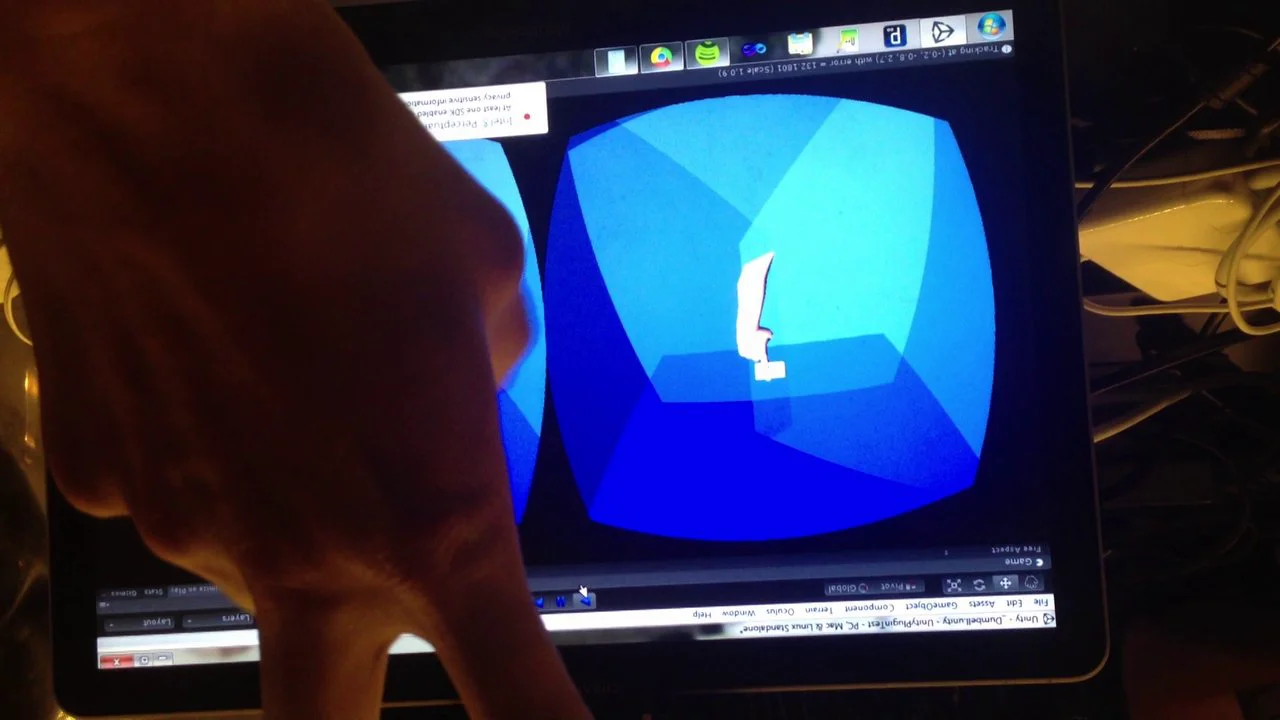 Oculus Rift and Intel Creative Camera with hand tracking in Technology on Vimeo