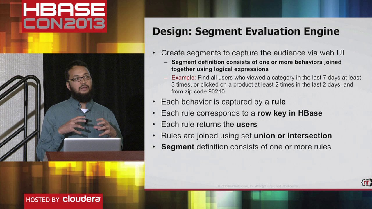 HBaseCon 2013: Realtime User Segmentation using Apache HBase: Architectural Case Study on Vimeo