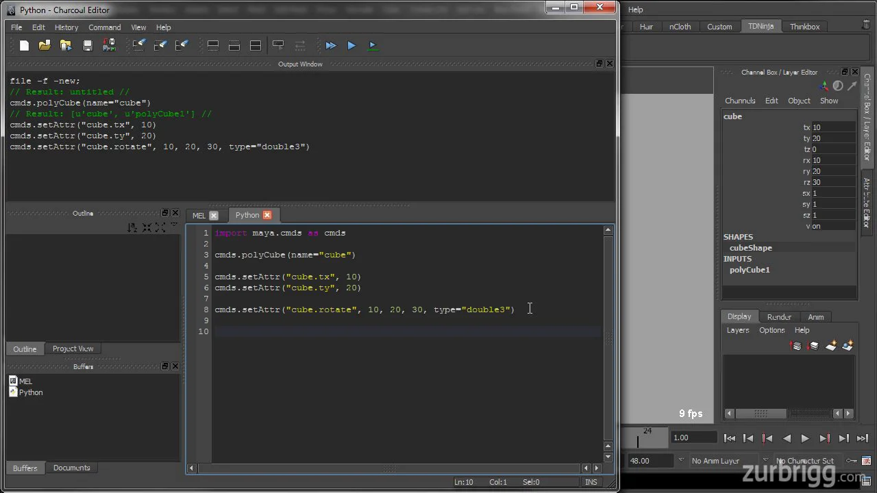 3.6 - Maya Commands: setAttr on Vimeo
