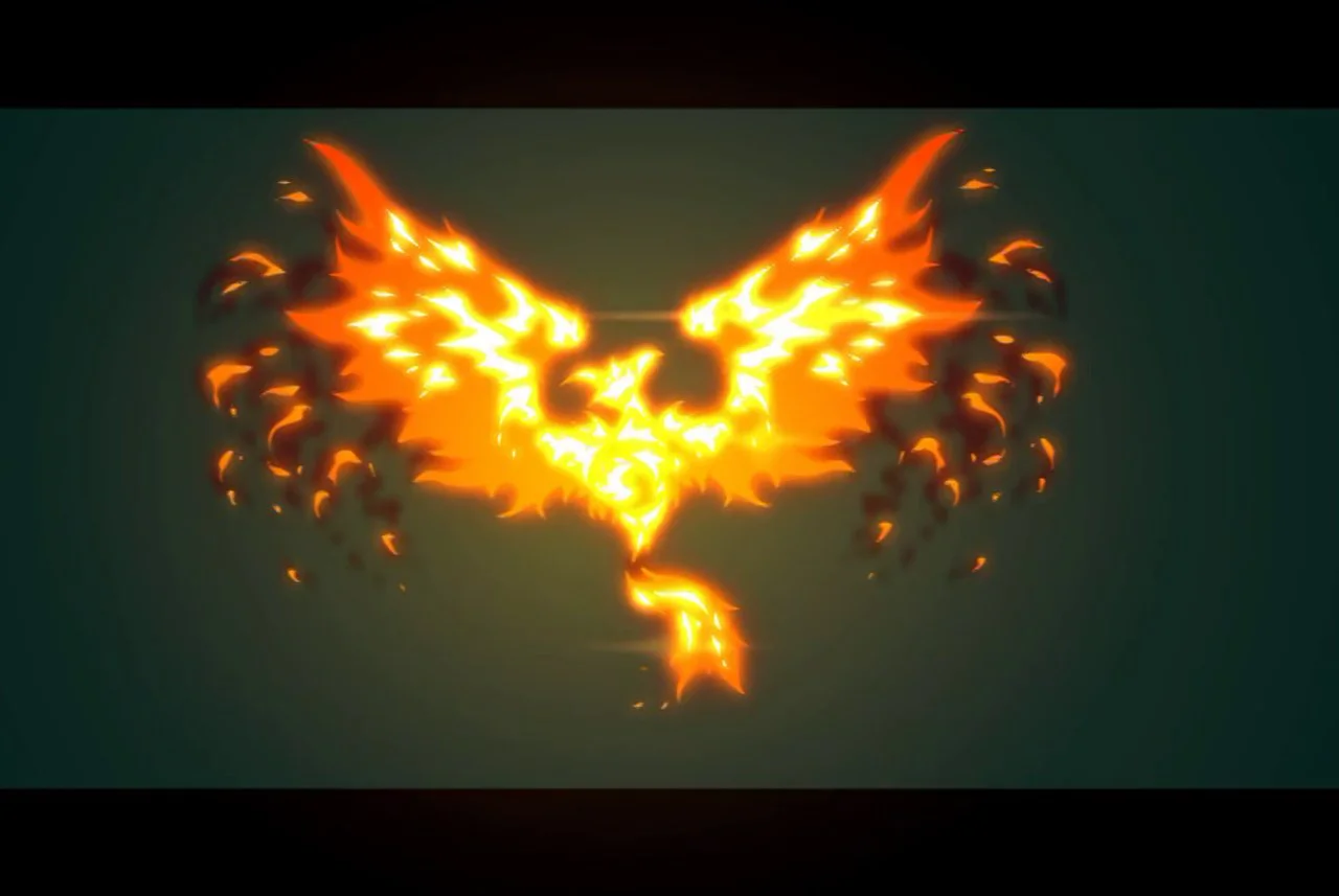 fire bird fx animation