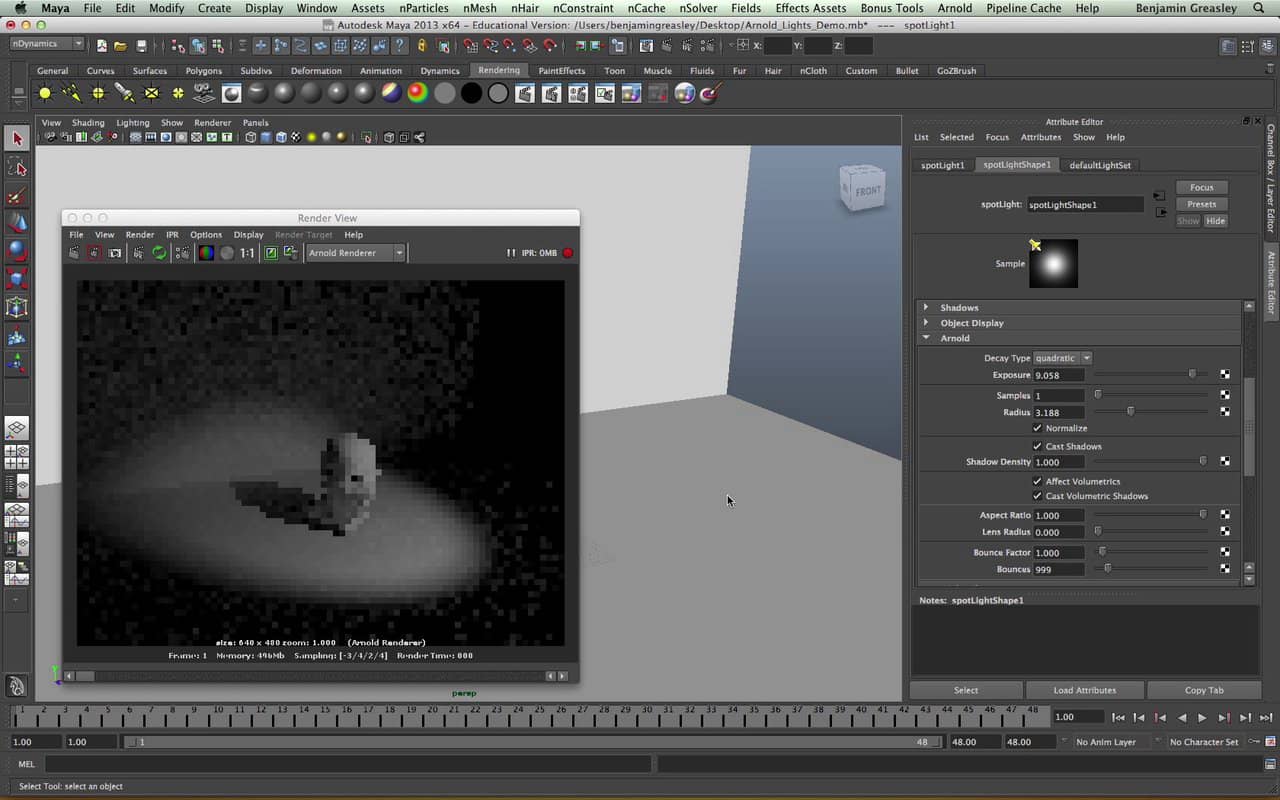 Arnold for Maya Tutorial - Lights on Vimeo