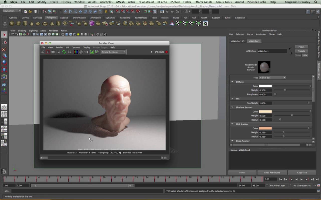 Arnold for Maya Tutorial - Shaders on Vimeo